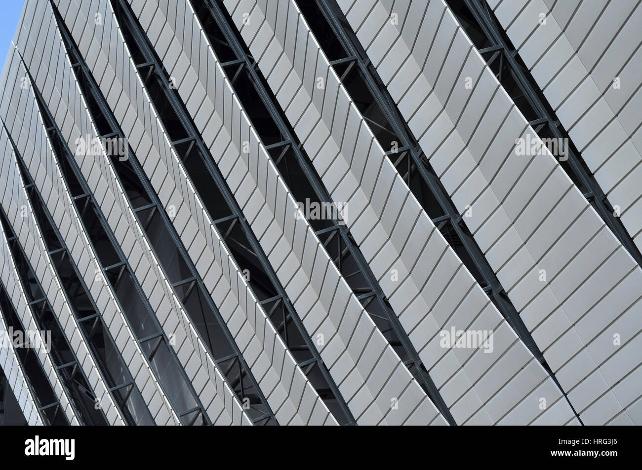 Modern architecture pattern of a stadium Stock Photo - Alamy