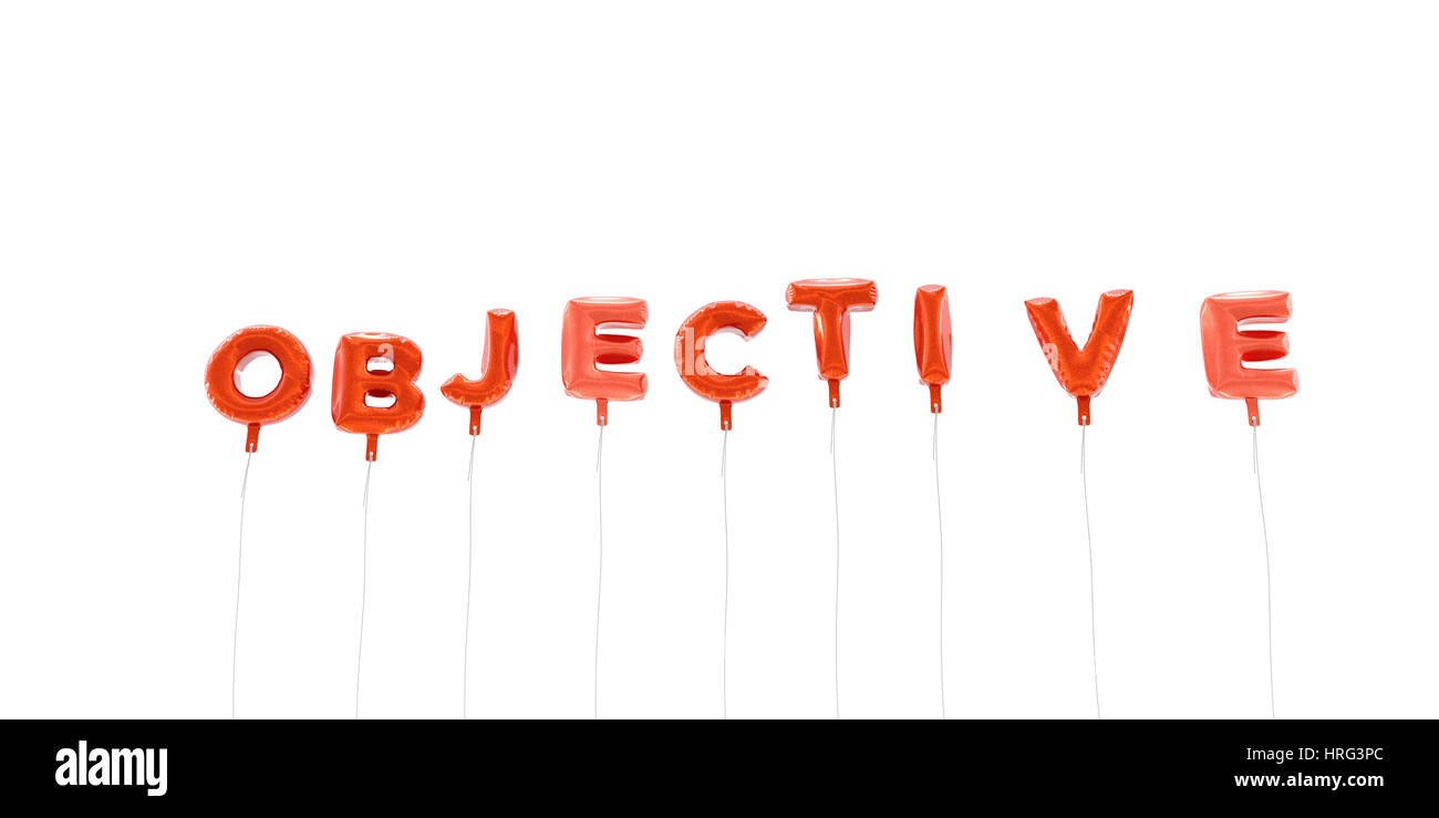 Word objective Cut Out Stock Images & Pictures - Alamy