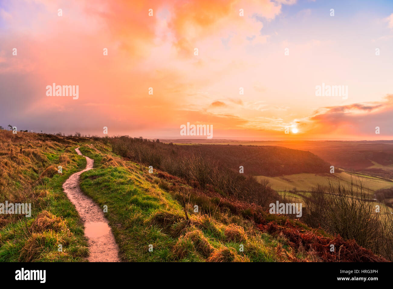 Yorkshire pathway hi-res stock photography and images - Alamy