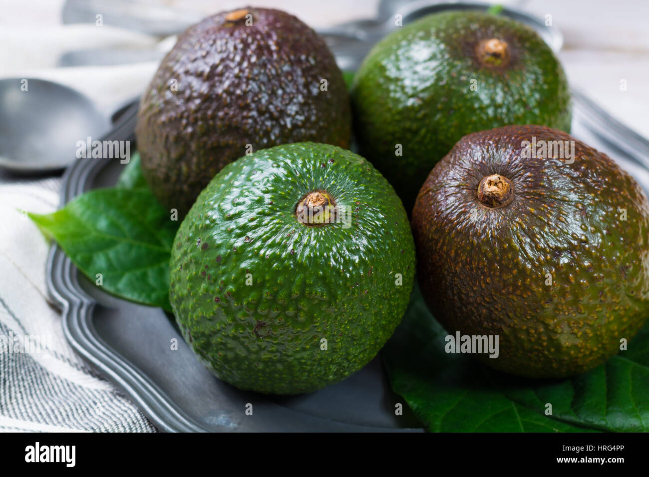 Green fresh avocado from organic avocado plantation - healthy food ...