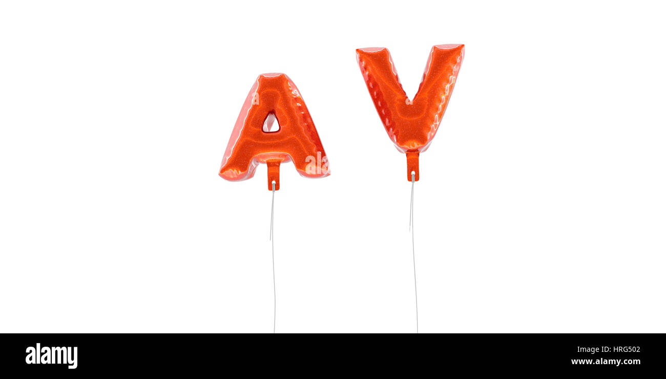 Av word Cut Out Stock Images & Pictures - Alamy