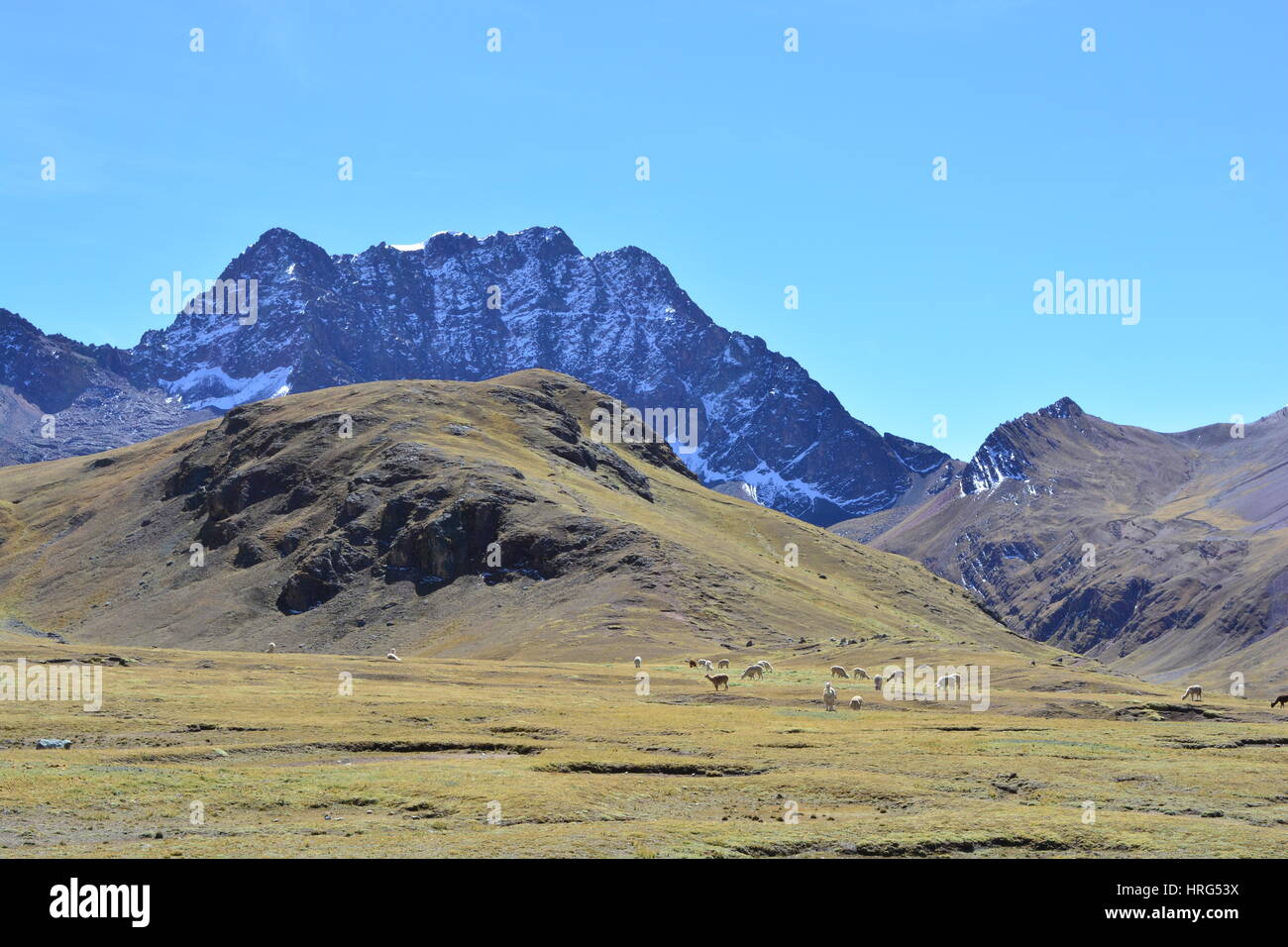 Beautiful landscape of the Cerro Colorado - aka Rainbow Mountain ...
