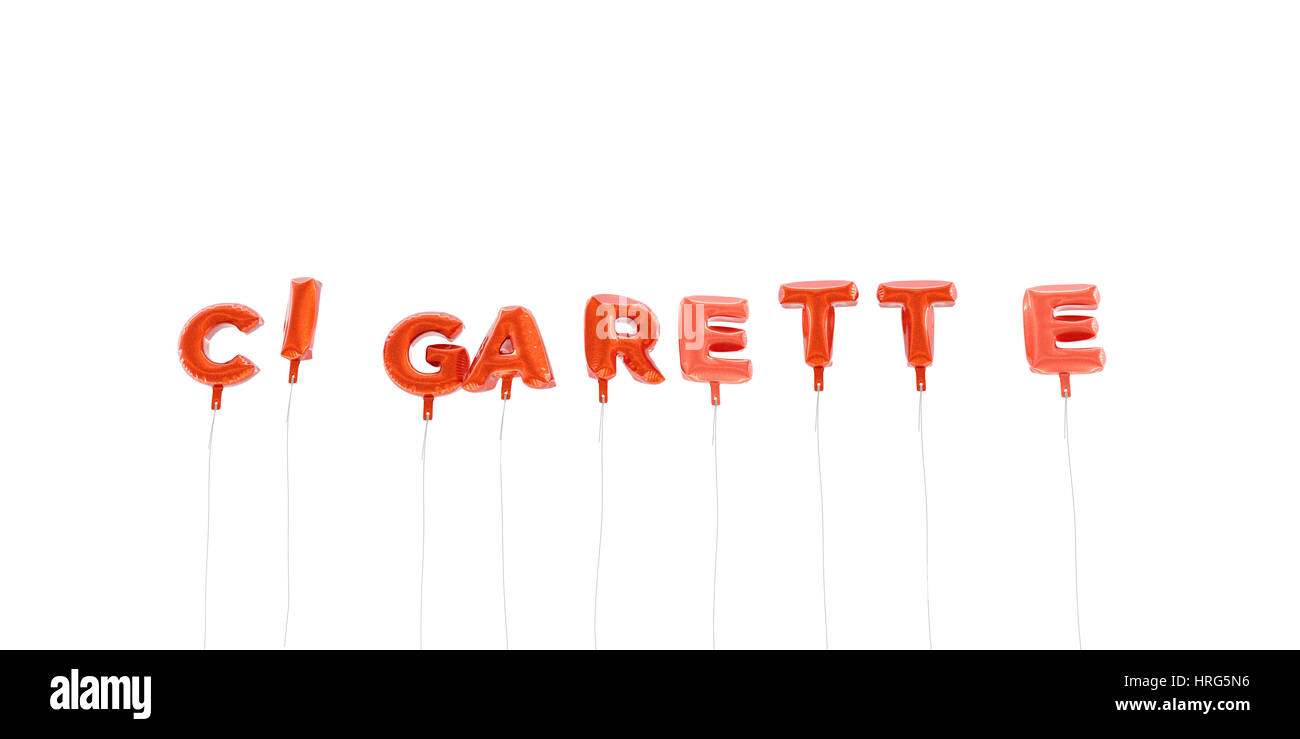 Cigarette render Cut Out Stock Images & Pictures - Alamy