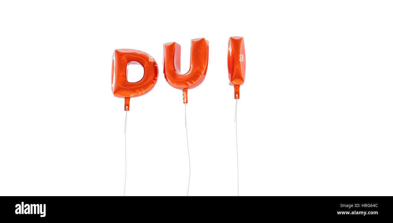Dui font hi-res stock photography and images - Alamy