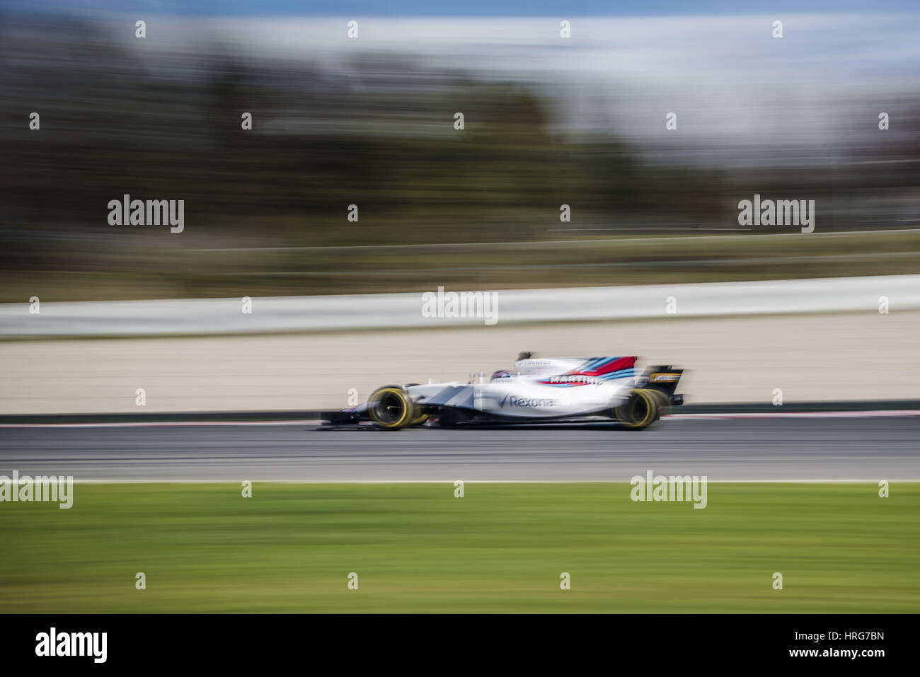 Lance stroll williams 2017 hi-res stock photography and images - Alamy