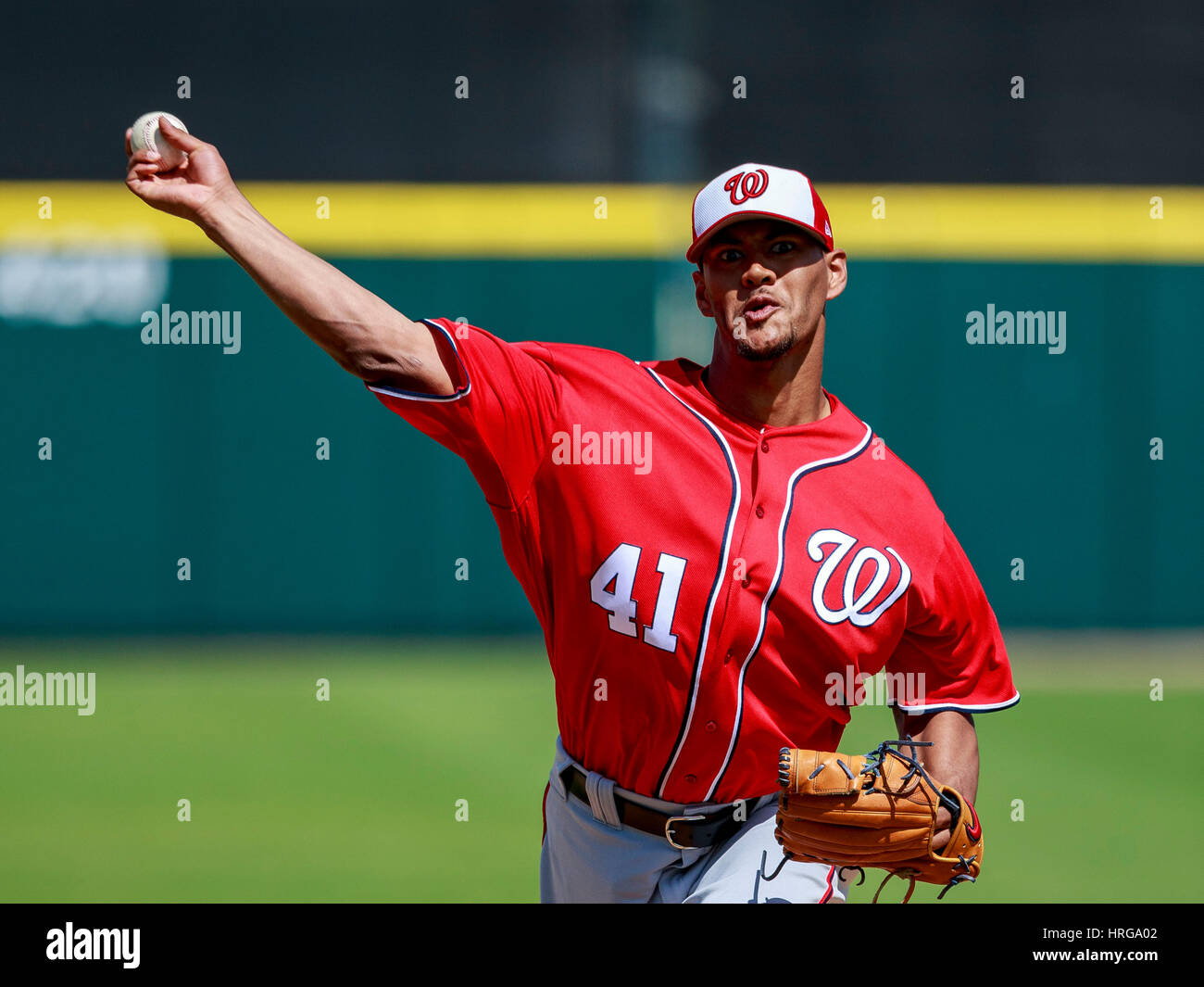Joker Marchant Stadium. 01st Mar, 2017. Florida, USA- Washington ...