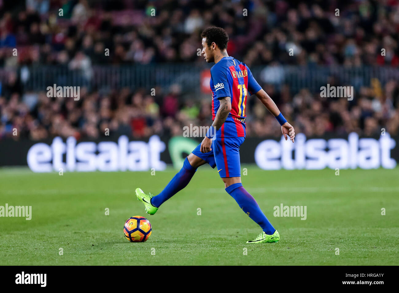 Neymar jr de fc barcelona hi-res stock photography and images - Alamy