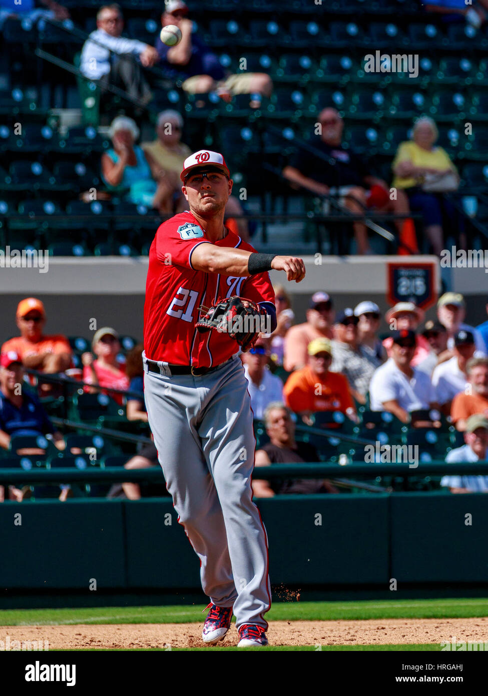 Joker Marchant Stadium. 01st Mar, 2017. Florida, USA- Washington ...