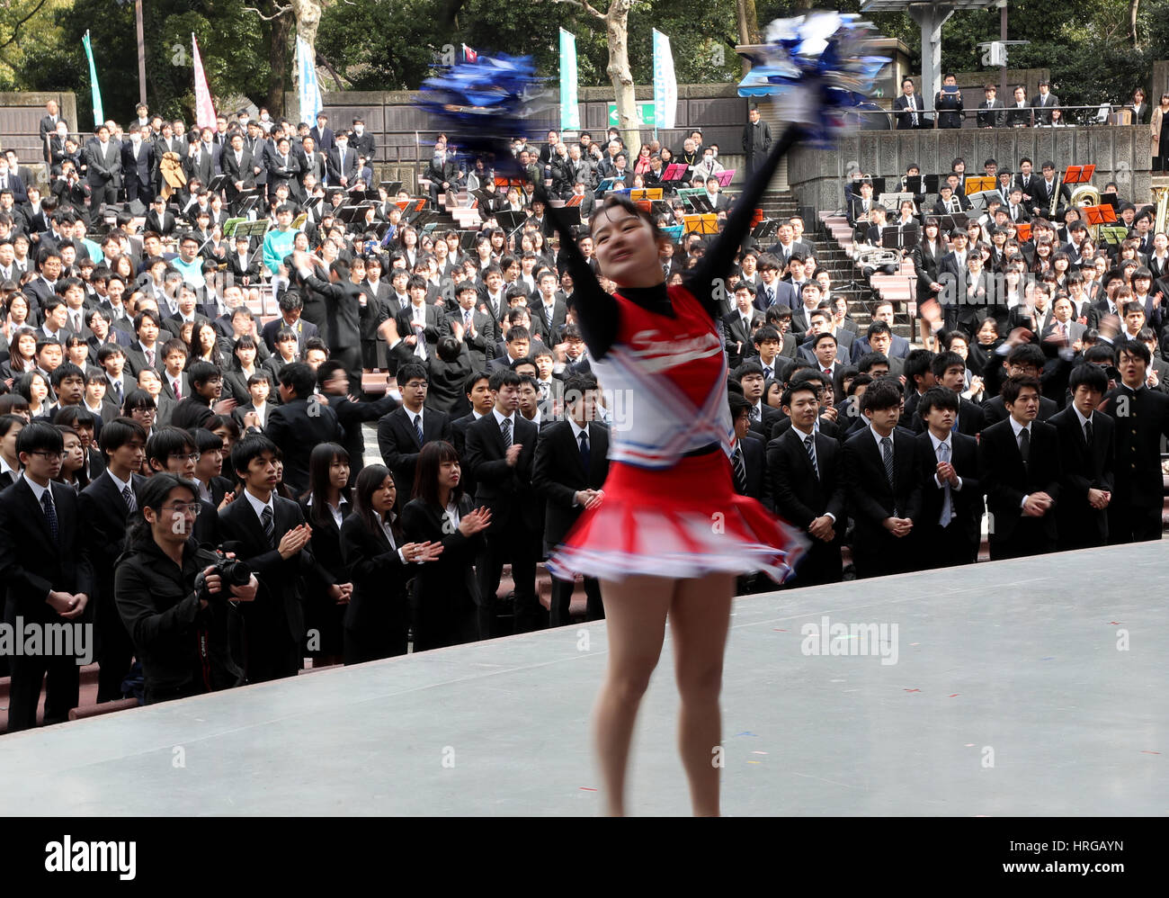 Cheerleader kick hi-res stock photography and images - Alamy