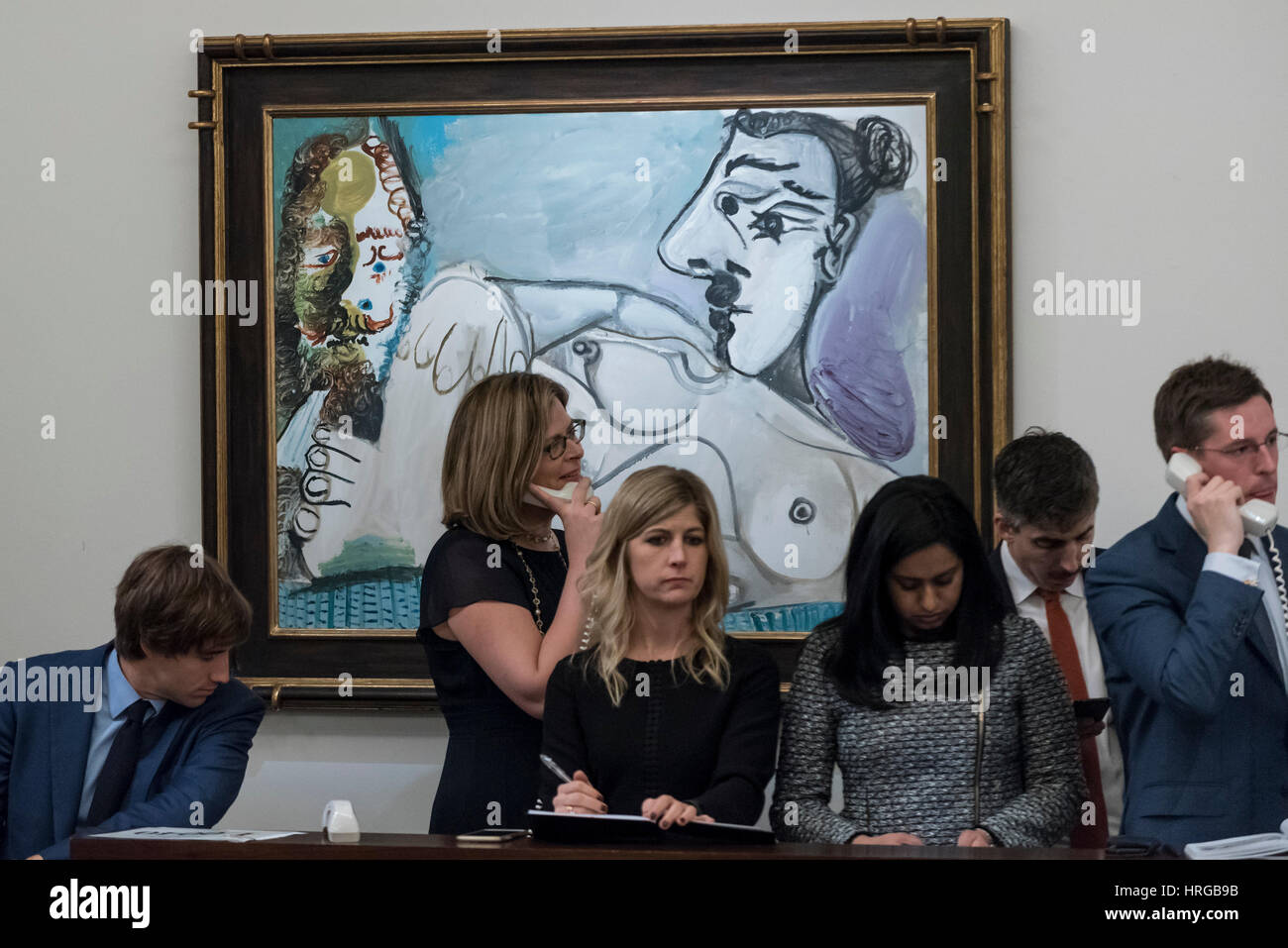 Nu couche picasso hi-res stock photography and images - Alamy