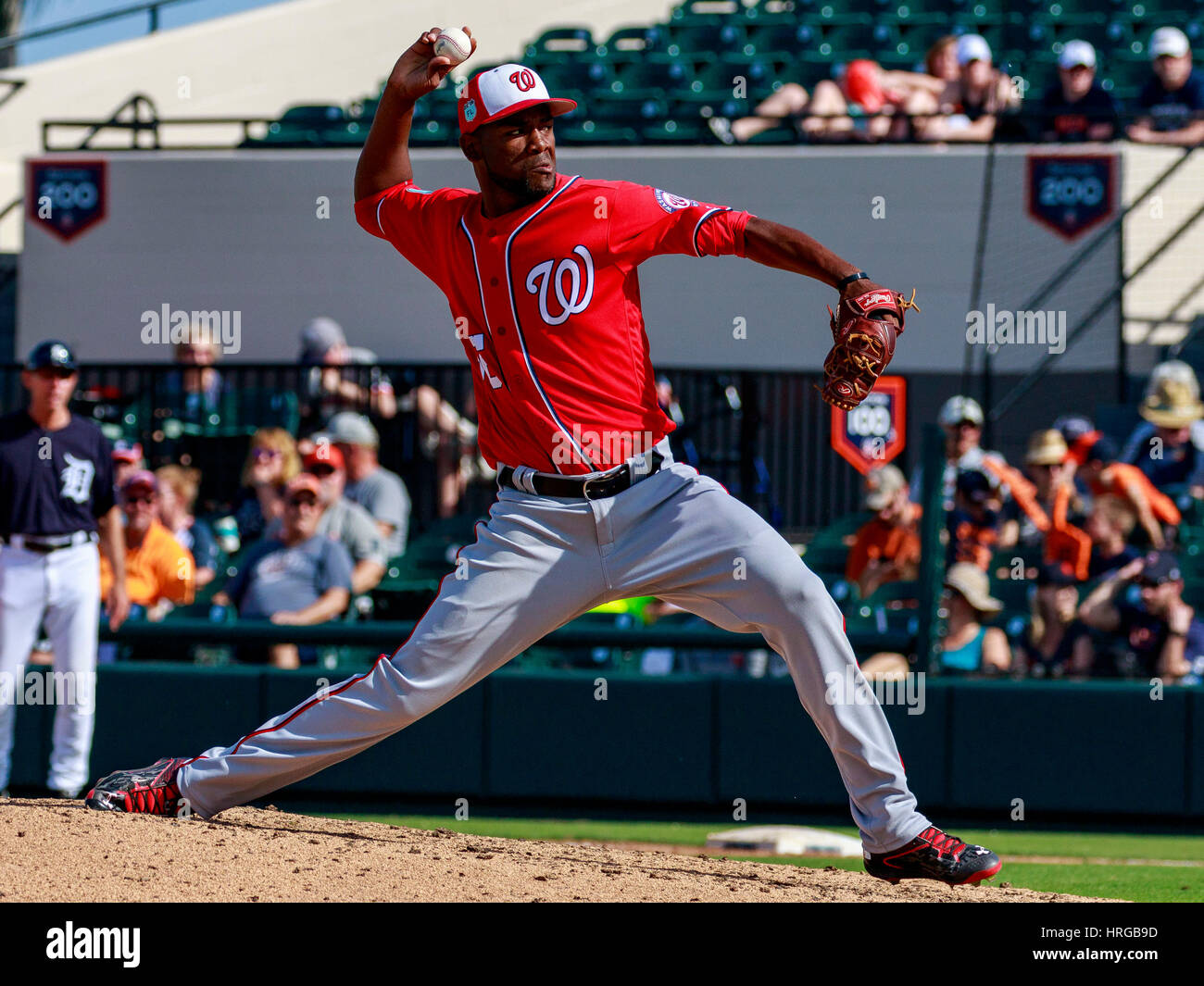 Joker Marchant Stadium. 01st Mar, 2017. Florida, USA- Washington ...