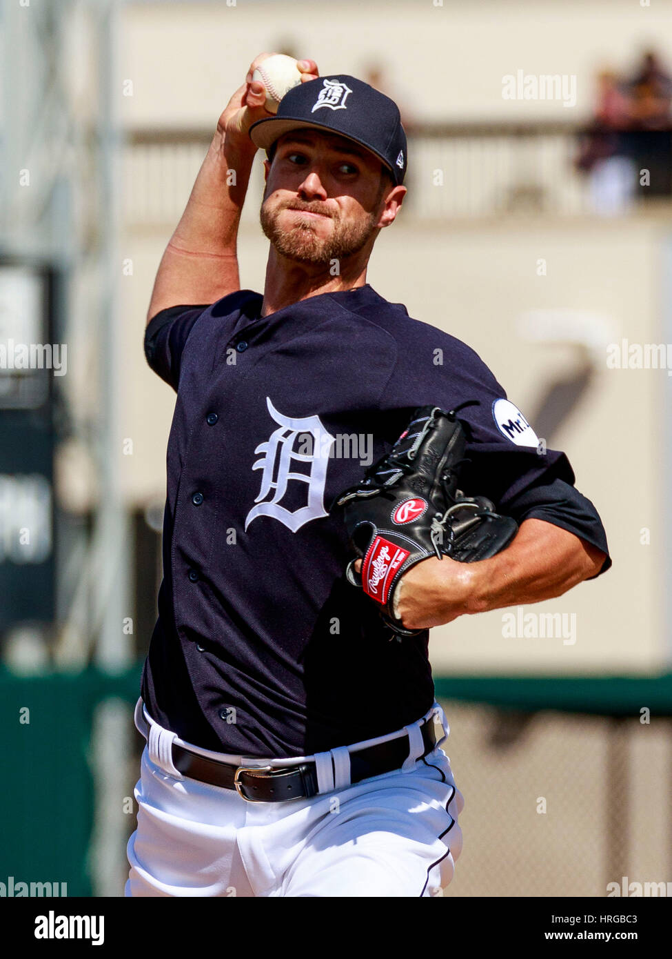 Joker Marchant Stadium. 01st Mar, 2017. Florida, USA- Detroit Tigers ...