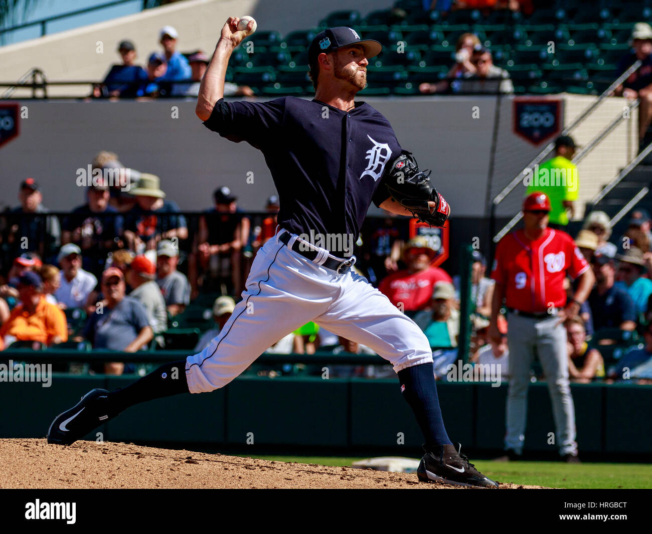 Joker Marchant Stadium. 01st Mar, 2017. Florida, USA- Detroit Tigers ...