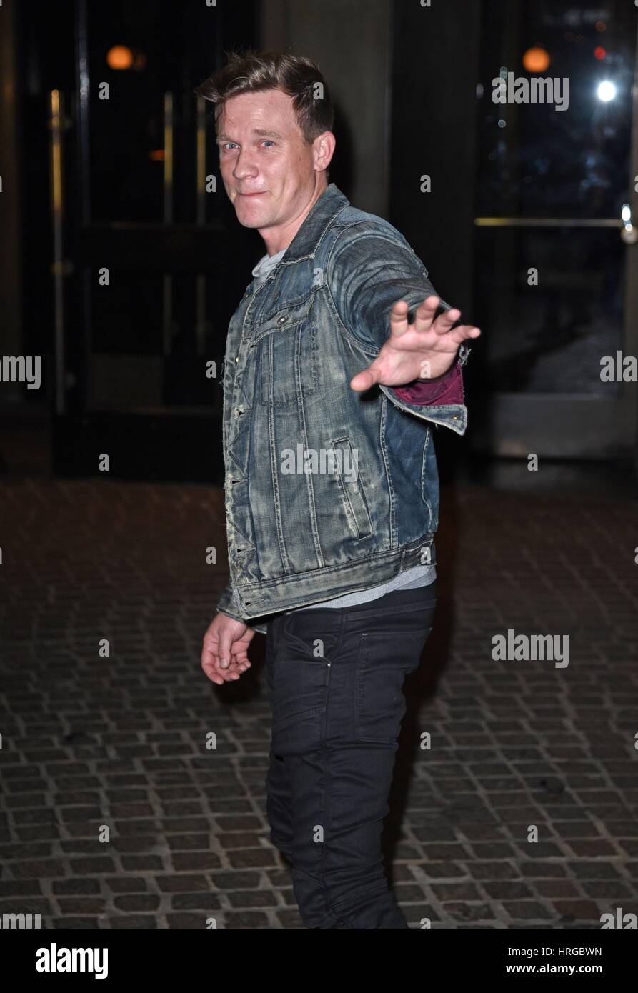 New York, NY, USA. 1st Mar, 2017. Warren Kole at arrivals for SHADES OF ...