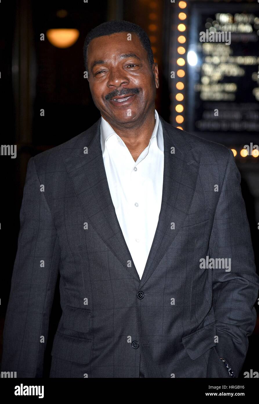 New York, NY, USA. 1st Mar, 2017. Carl Weathers at arrivals for SHADES ...