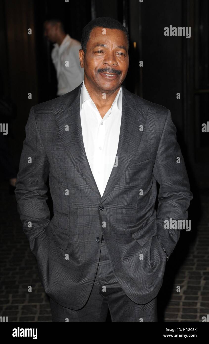 New York, NY, USA. 1st Mar, 2017. Carl Weathers at arrivals for SHADES ...