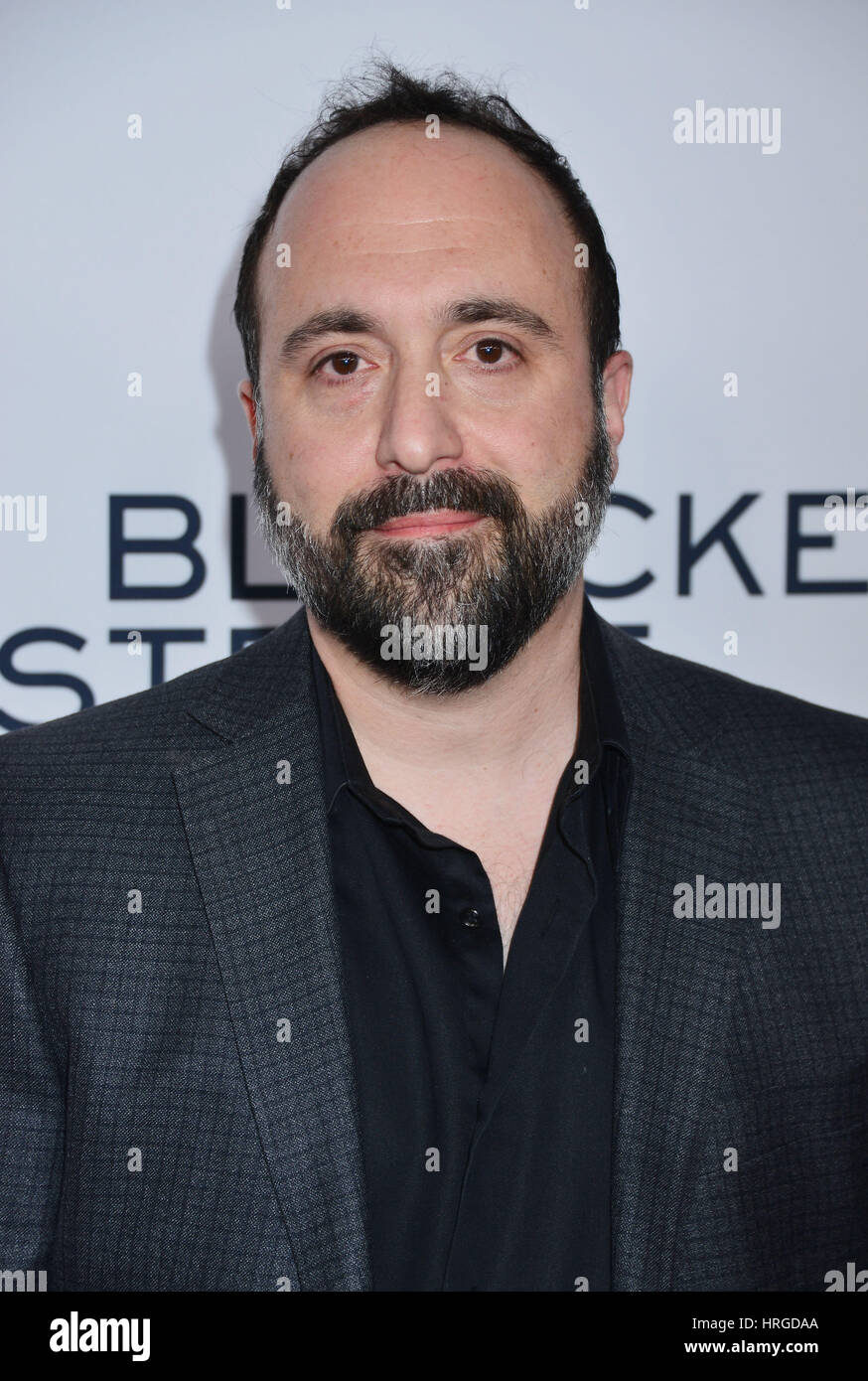 Los Angeles, USA. 01st Mar, 2017. Aaron Magnani at the Last Word ...
