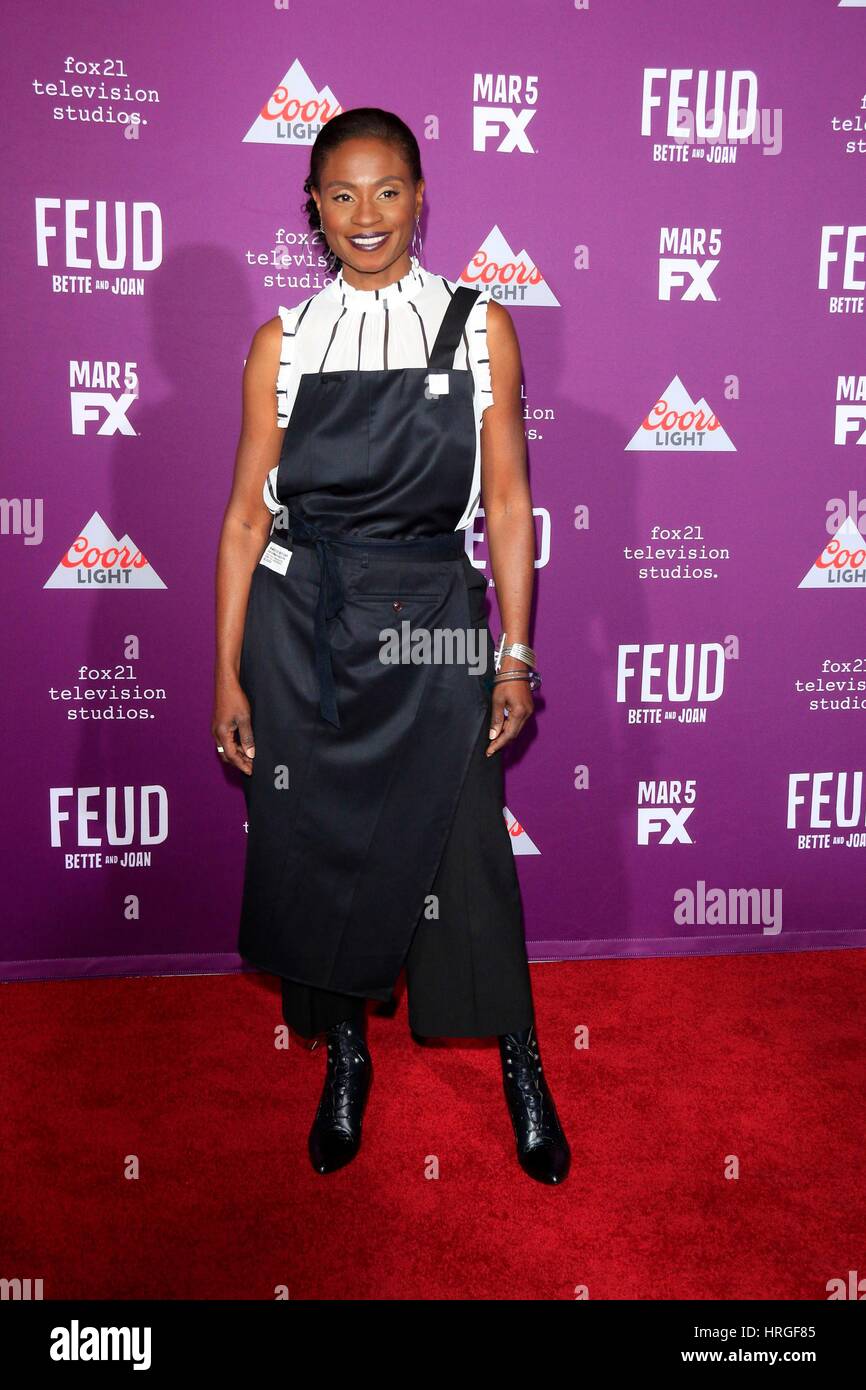 Los Angeles, CA, USA. 1st Mar, 2017. Adina Porter at arrivals for FEUD ...