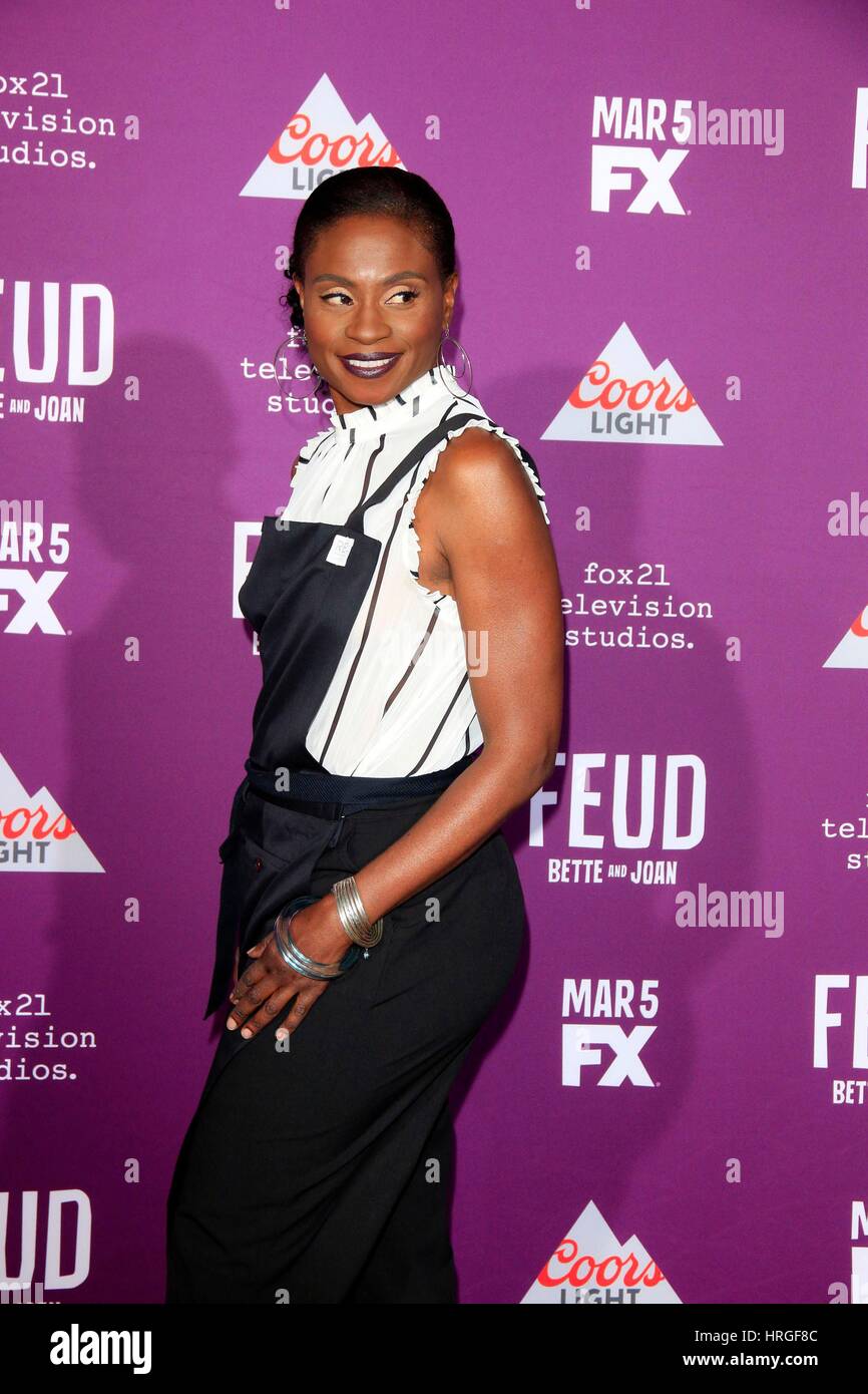 Los Angeles, CA, USA. 1st Mar, 2017. Adina Porter at arrivals for FEUD ...