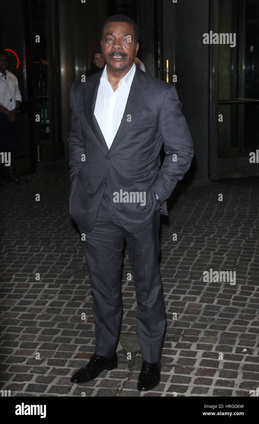 New York, USA. 1st March 2017. Cal Weathers at the 2nd season screening ...