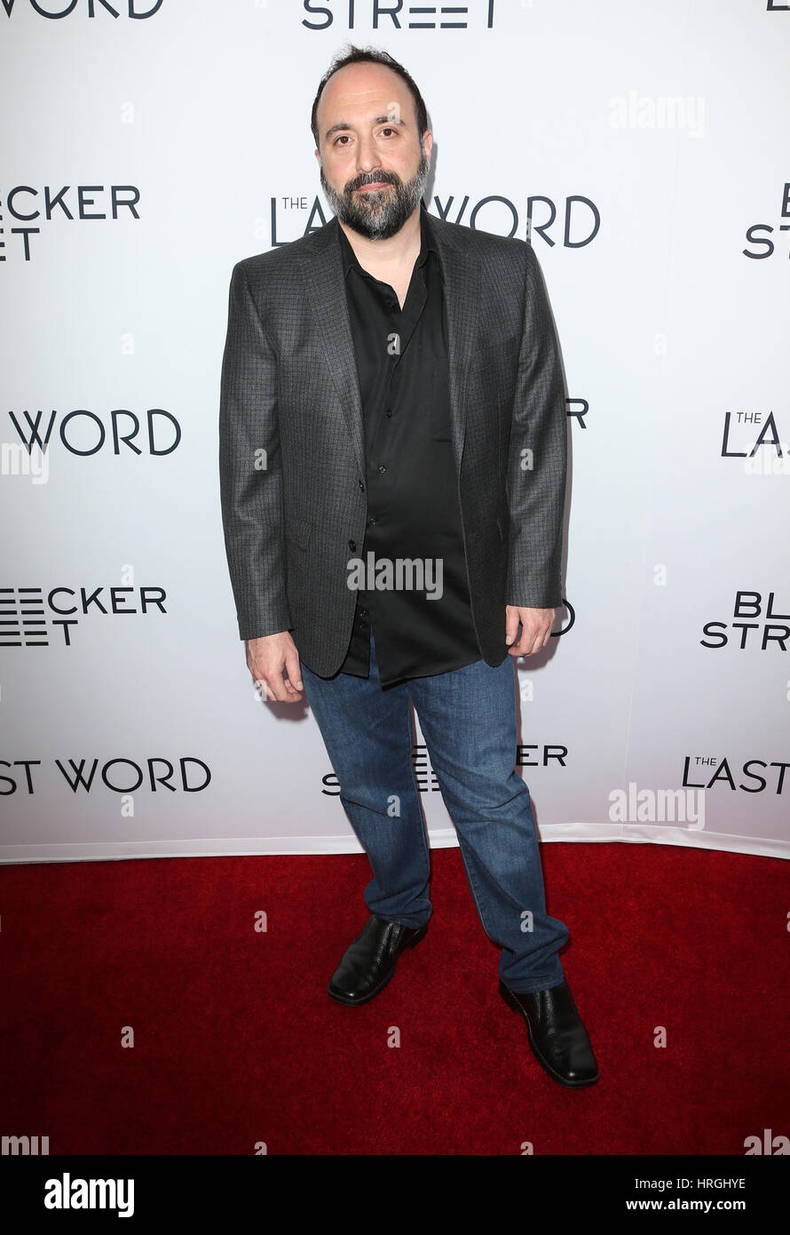 Hollywood, California, USA. 1st Mar, 2017. Aaron Magnani. ''The Last ...