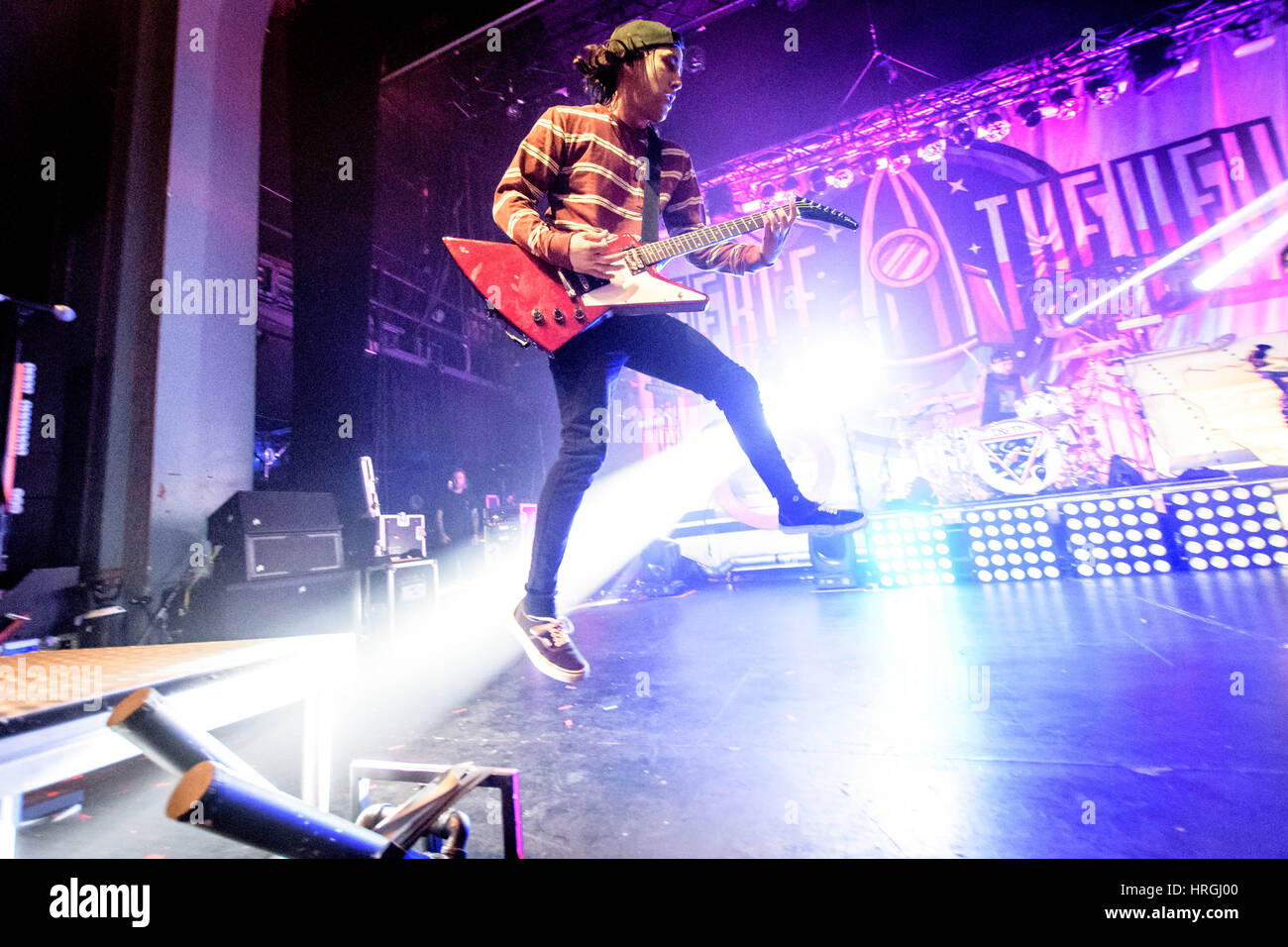 Toronto, Ontario, Canada. 1st Mar, 2017. American rock band Pierce The ...