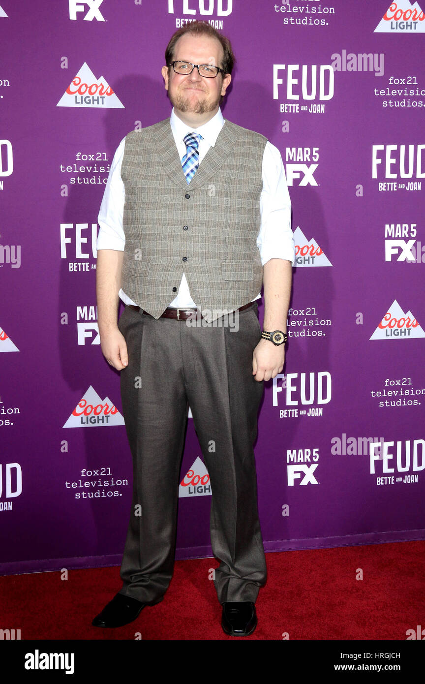 Hollywood, California, USA. 1st Mar, 2017. Dominic Burgess attends the ...