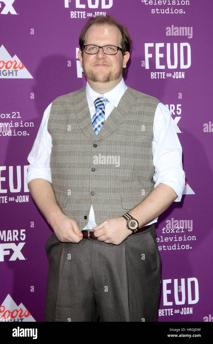 Hollywood, California, USA. 1st Mar, 2017. Dominic Burgess attends the ...