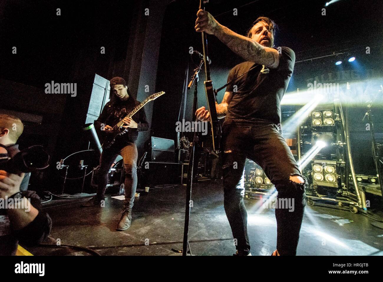 Falling in reverse band hi-res stock photography and images - Alamy