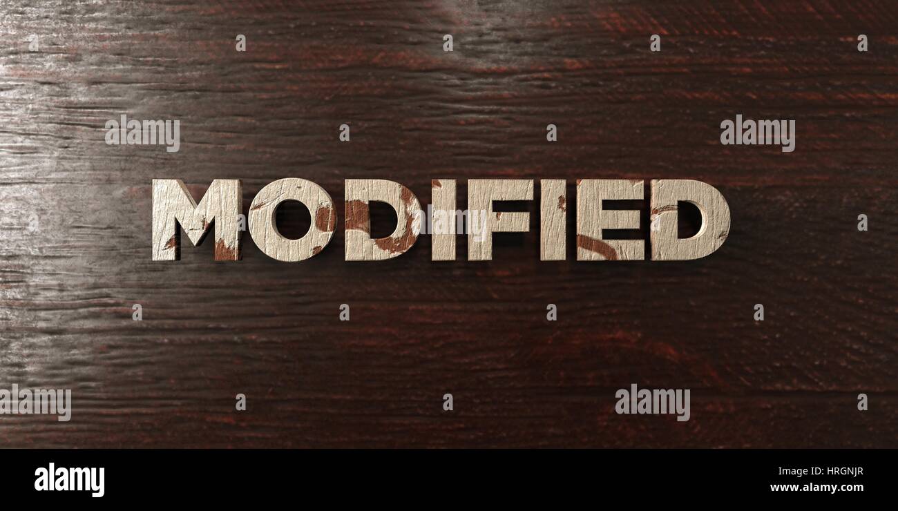Modified letter hi-res stock photography and images - Alamy