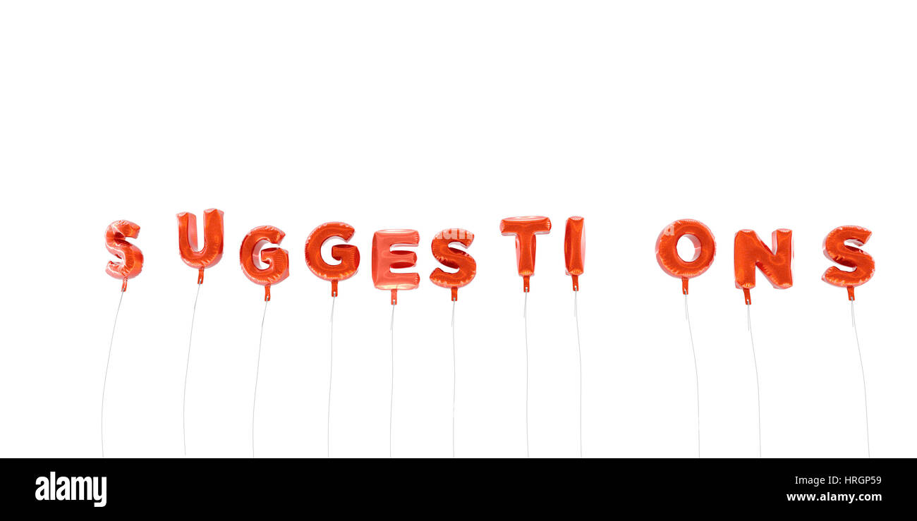 Three suggestions hi-res stock photography and images - Alamy