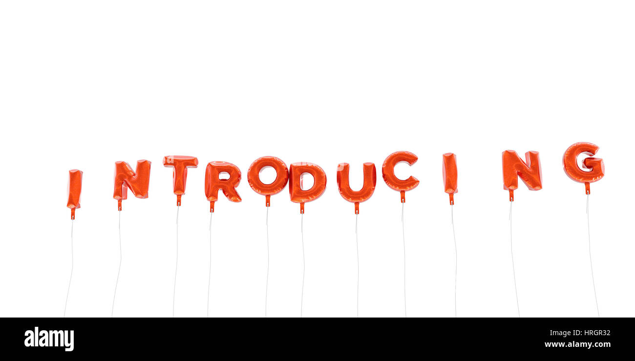 Introducing word hi-res stock photography and images - Alamy