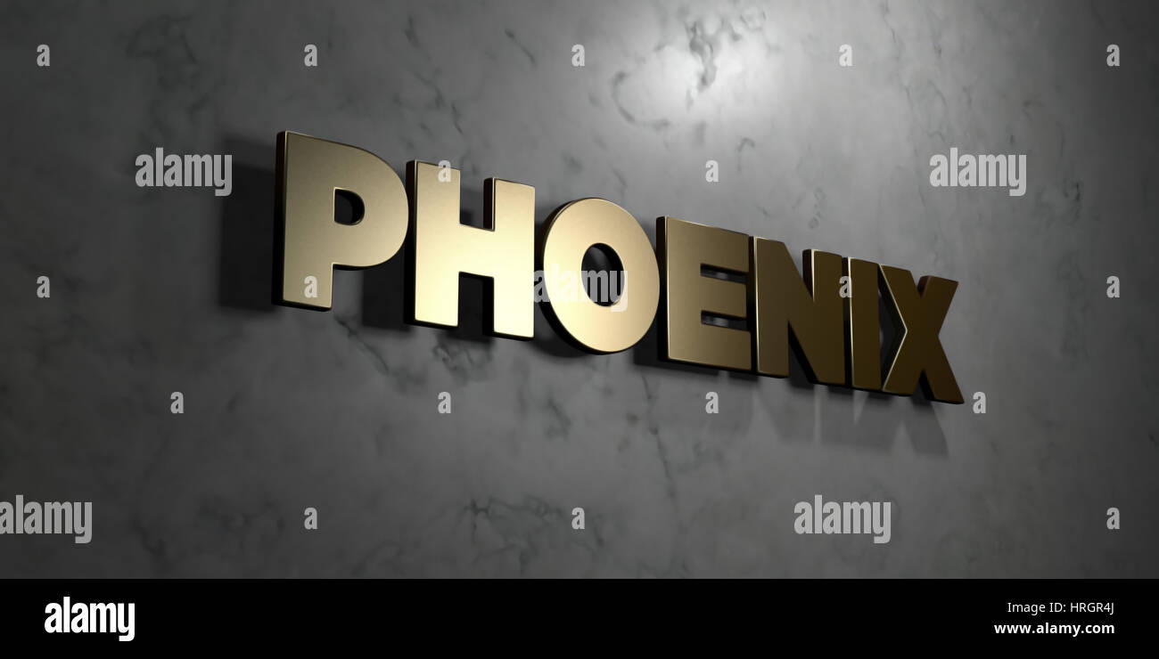 The word phoenix hi-res stock photography and images - Alamy