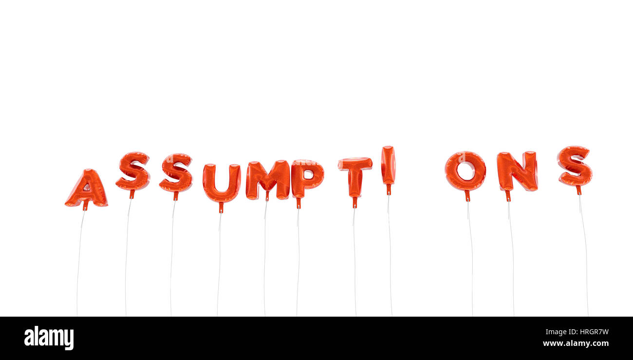 Assumptions background hi-res stock photography and images - Alamy