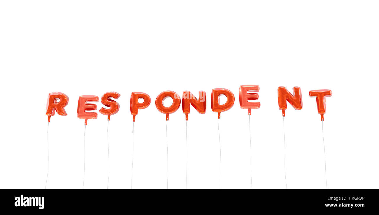 Respondent hi-res stock photography and images - Alamy