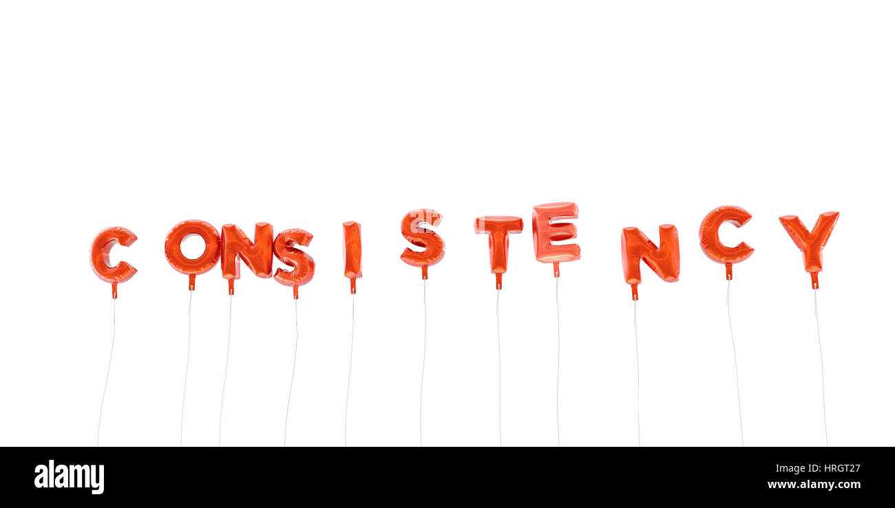 Consistency Concept Words High Resolution Stock Photography and Images ...
