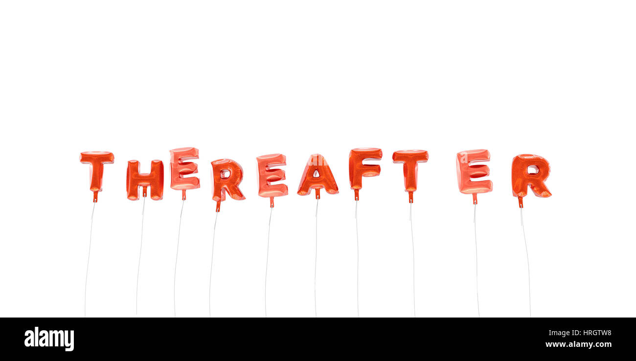 Thereafter High Resolution Stock Photography and Images - Alamy