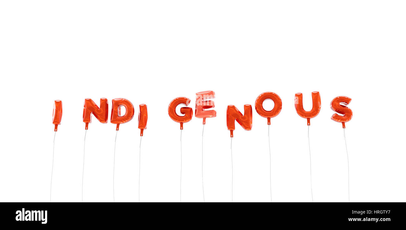 Indigenous words sign Cut Out Stock Images & Pictures - Alamy