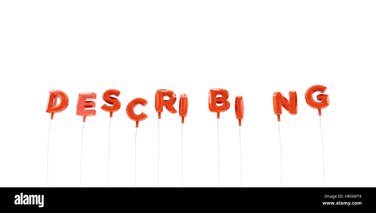Describing words hi-res stock photography and images - Alamy