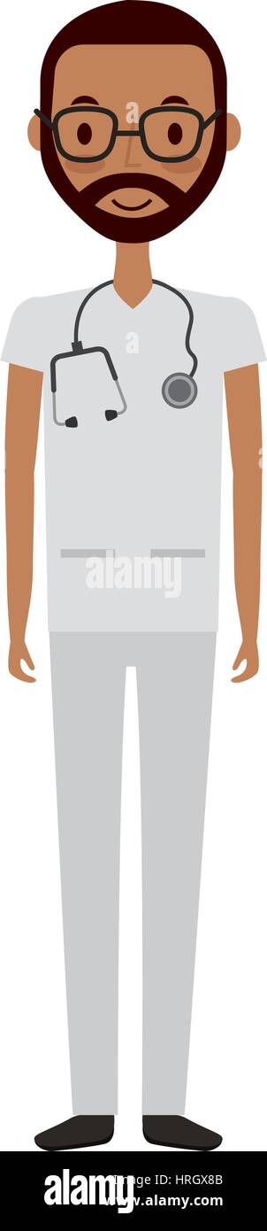professional doctor avatar character Stock Vector Image & Art - Alamy