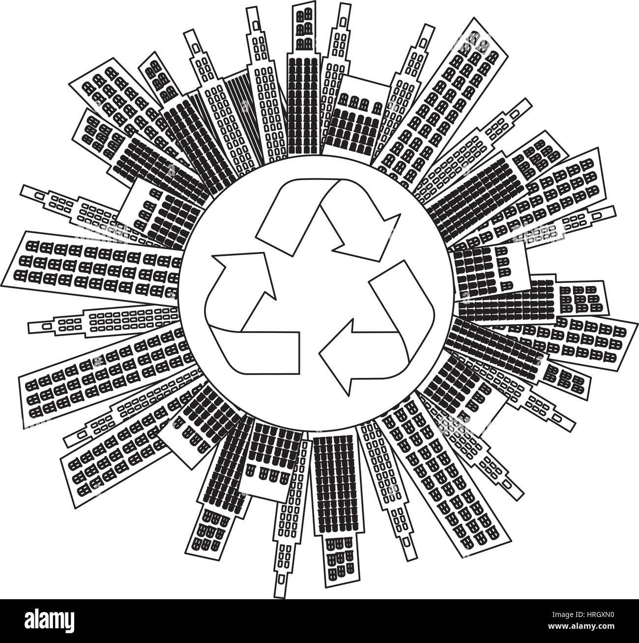City agriculture future Stock Vector Images - Alamy