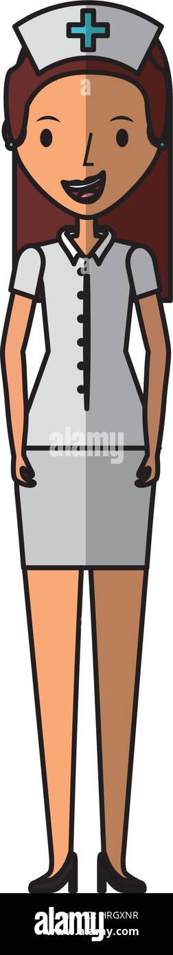 cute nurse avatar character Stock Vector Image & Art - Alamy