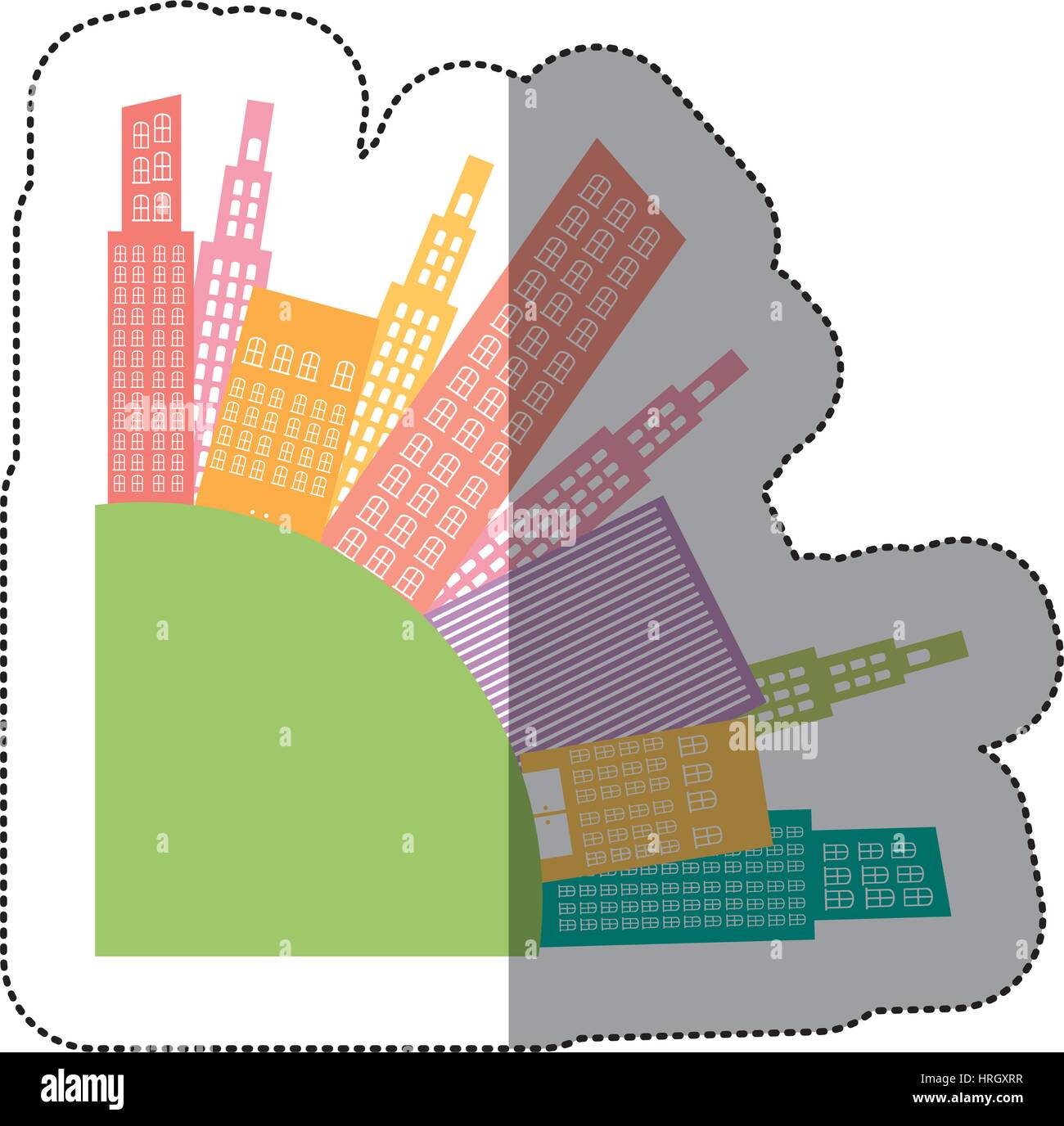 Tennis stadium aerial Stock Vector Images - Alamy