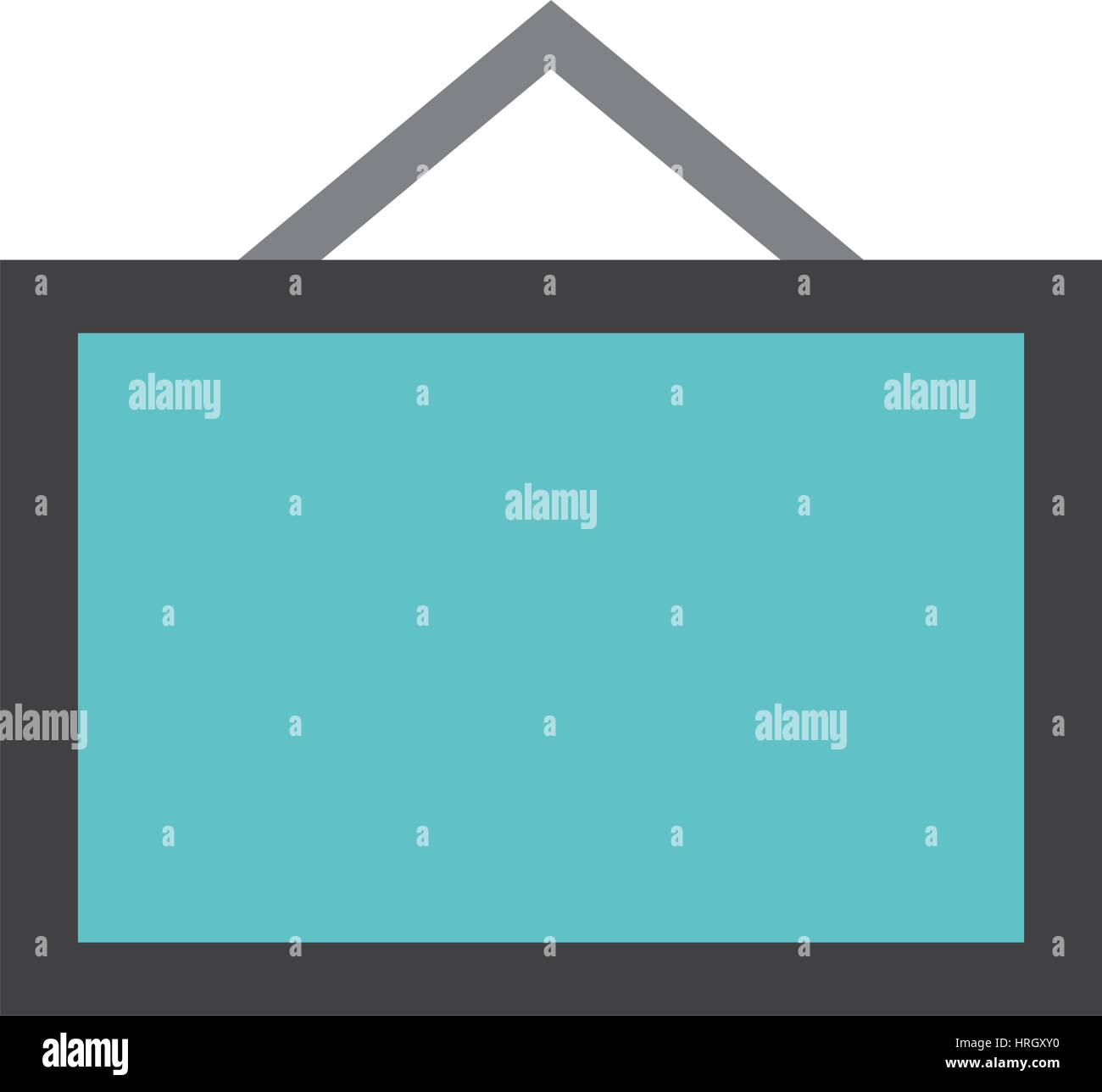 Notice Hanging Stock Vector Images - Alamy
