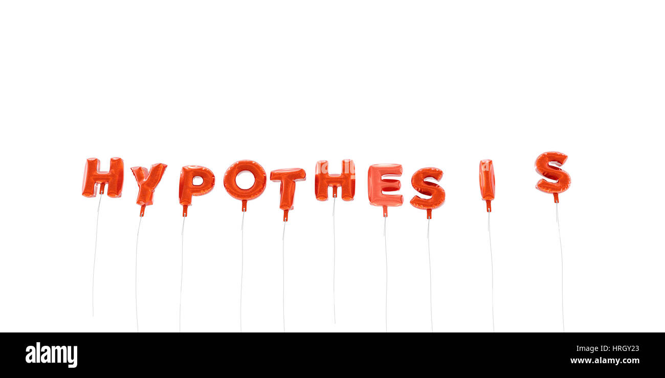 The Word Hypothesis In Bubble Letters