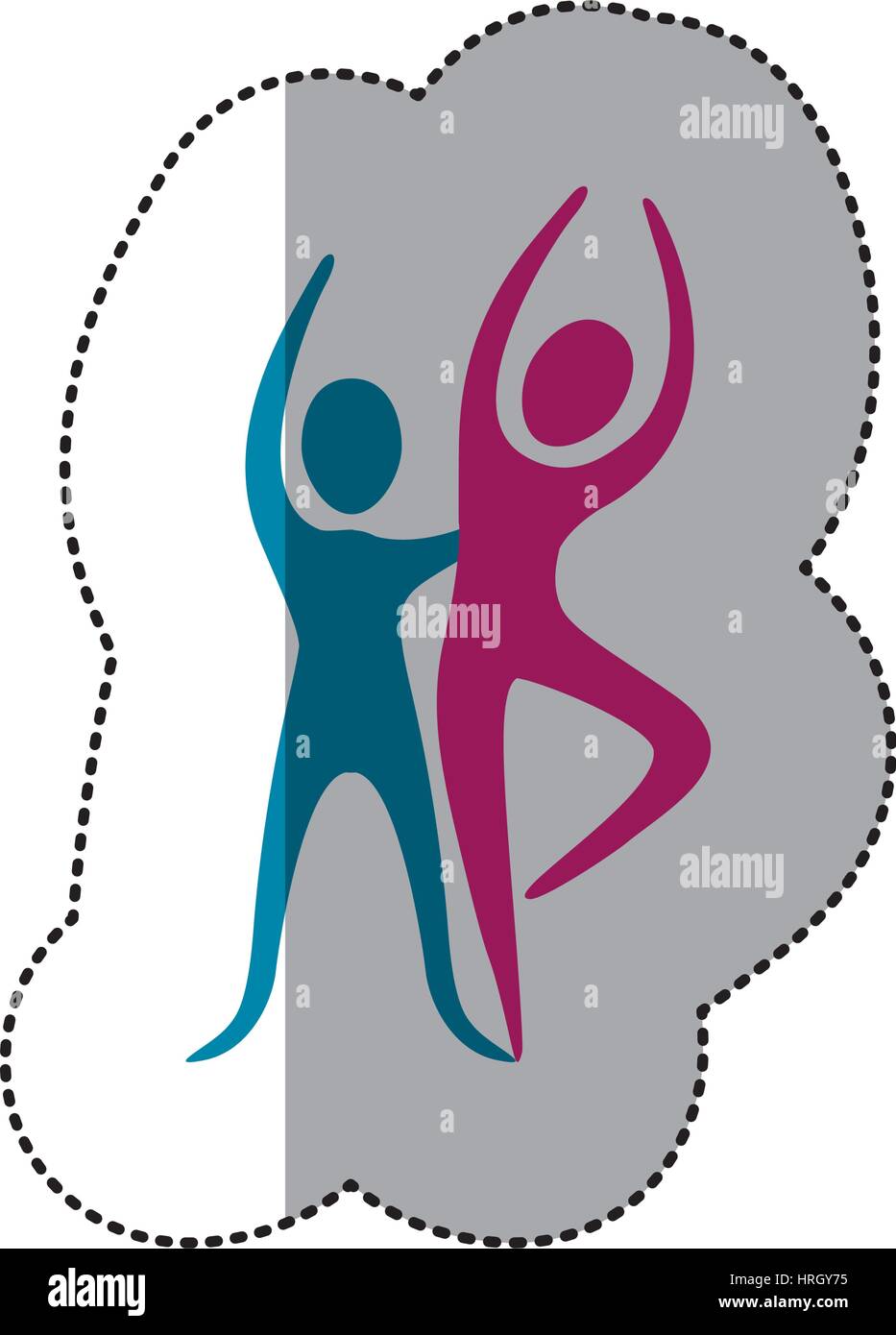 people couple dancing icon Stock Vector Image & Art - Alamy