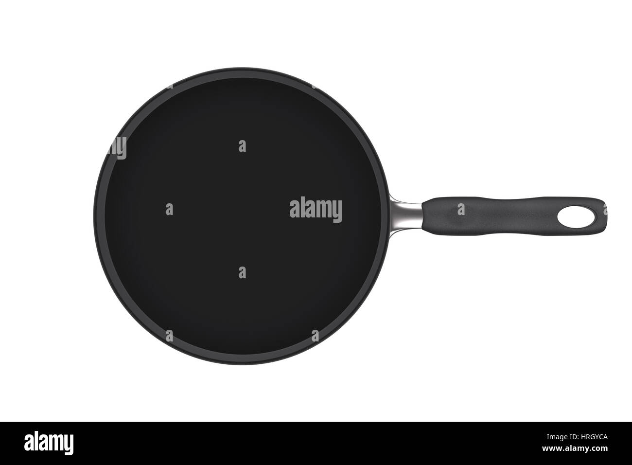 3d rendering empty saucepan Stock Photo - Alamy