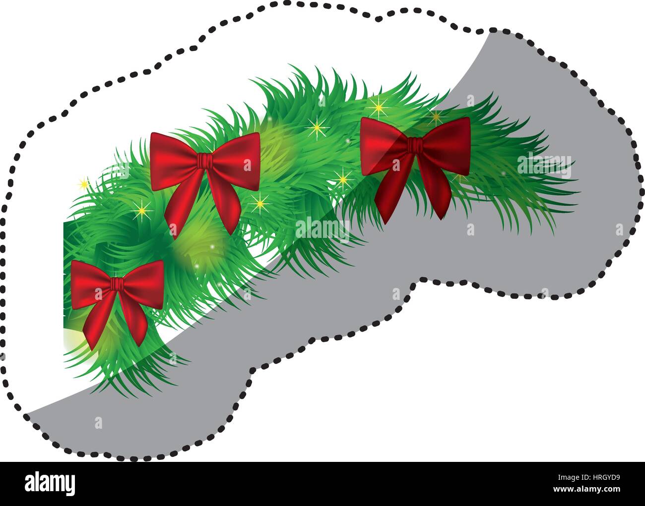 Arc shape bow shape Stock Vector Images - Alamy