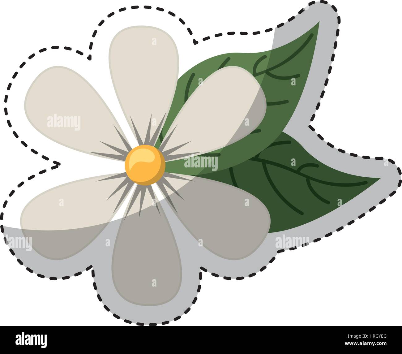 cute flower spa emblem Stock Vector Image & Art - Alamy