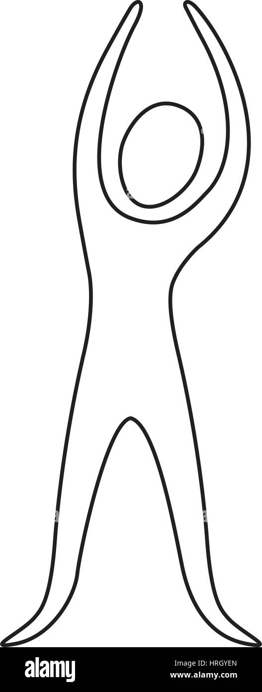 Exercise Stick Figure Set High Resolution Stock Photography and Images ...